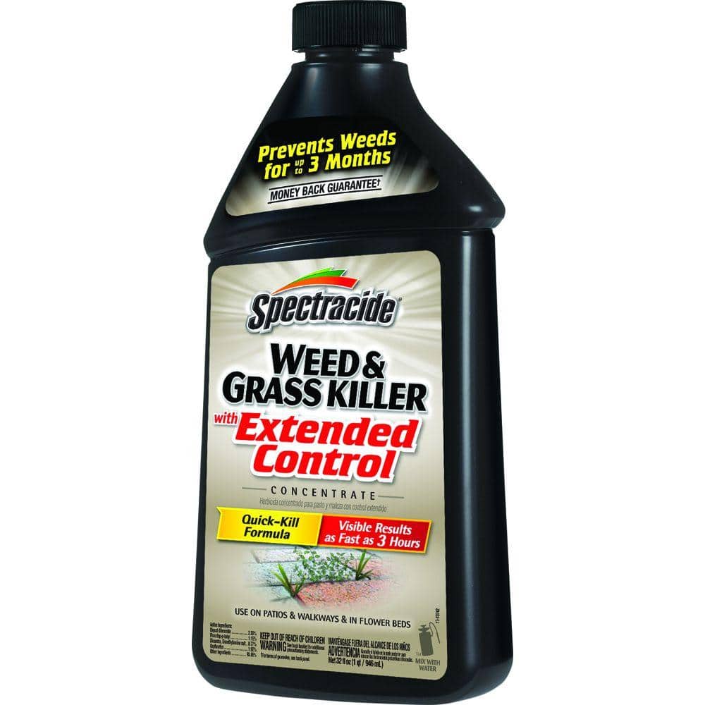 Spectracide 32 oz. Weed and Grass Killer Concentrate with Extended ...