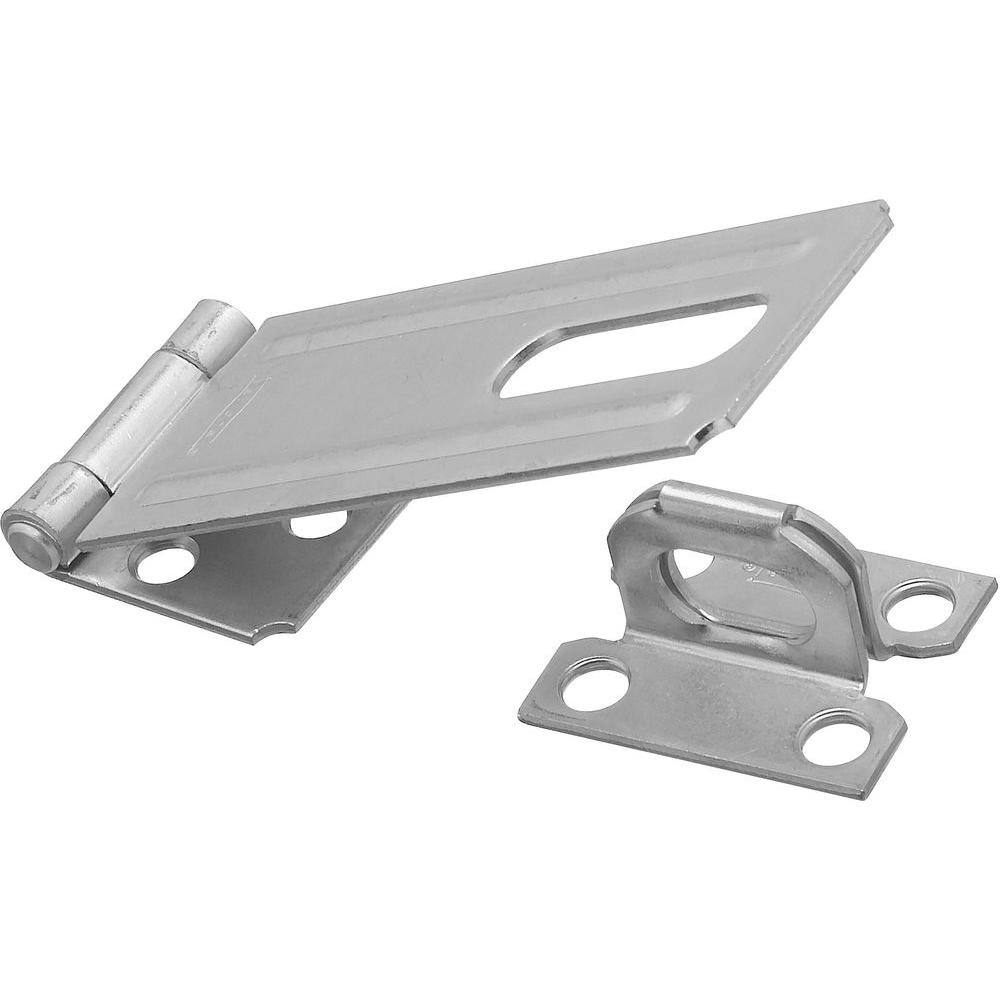 National Hardware 4-1/2 in. Zinc Plate Safety Hasp V30 4-1/2 SFTY HASP ...