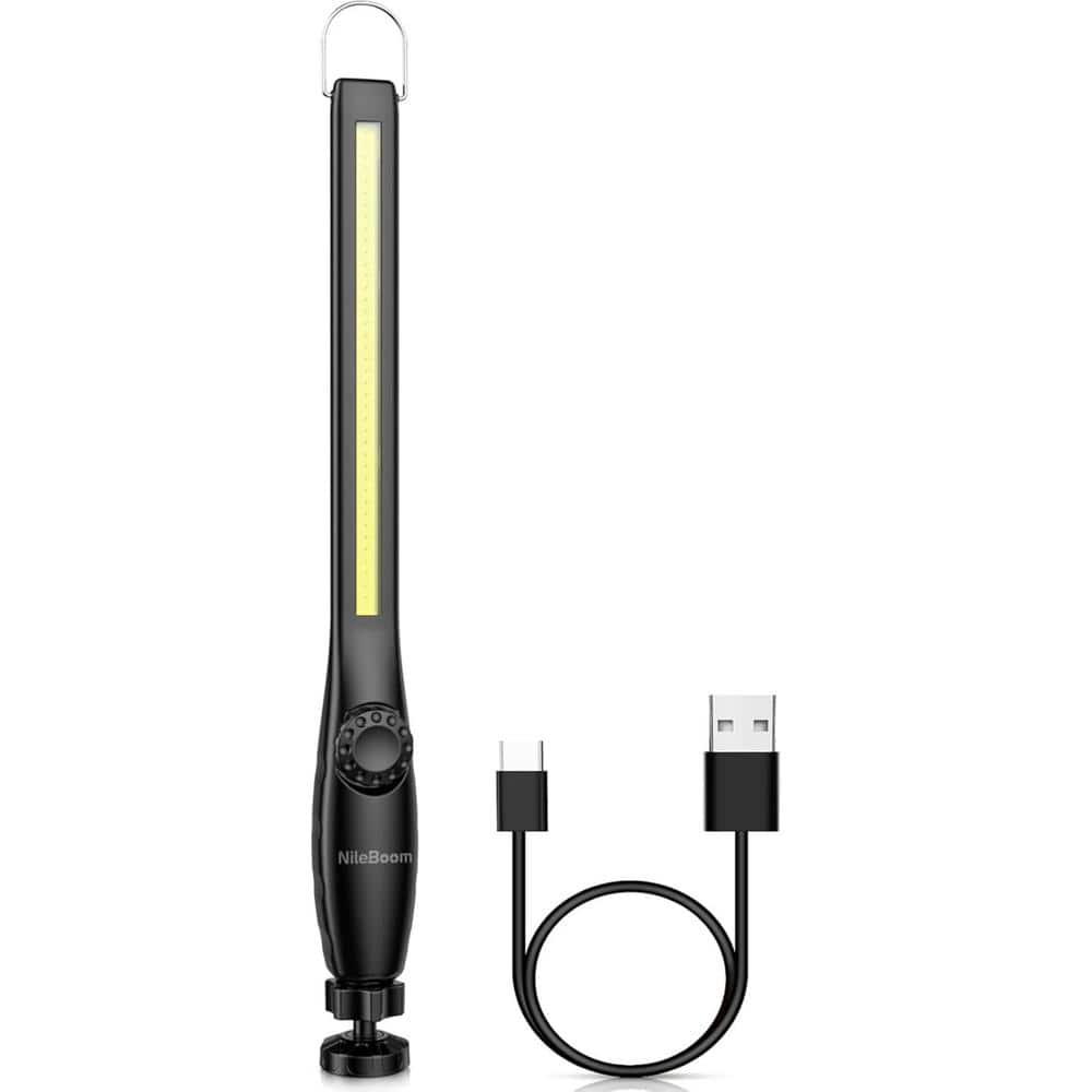 Vrbgify 3.7 Volt 800 Lumens LED Cordless Stand Up Battery Operated Work ...