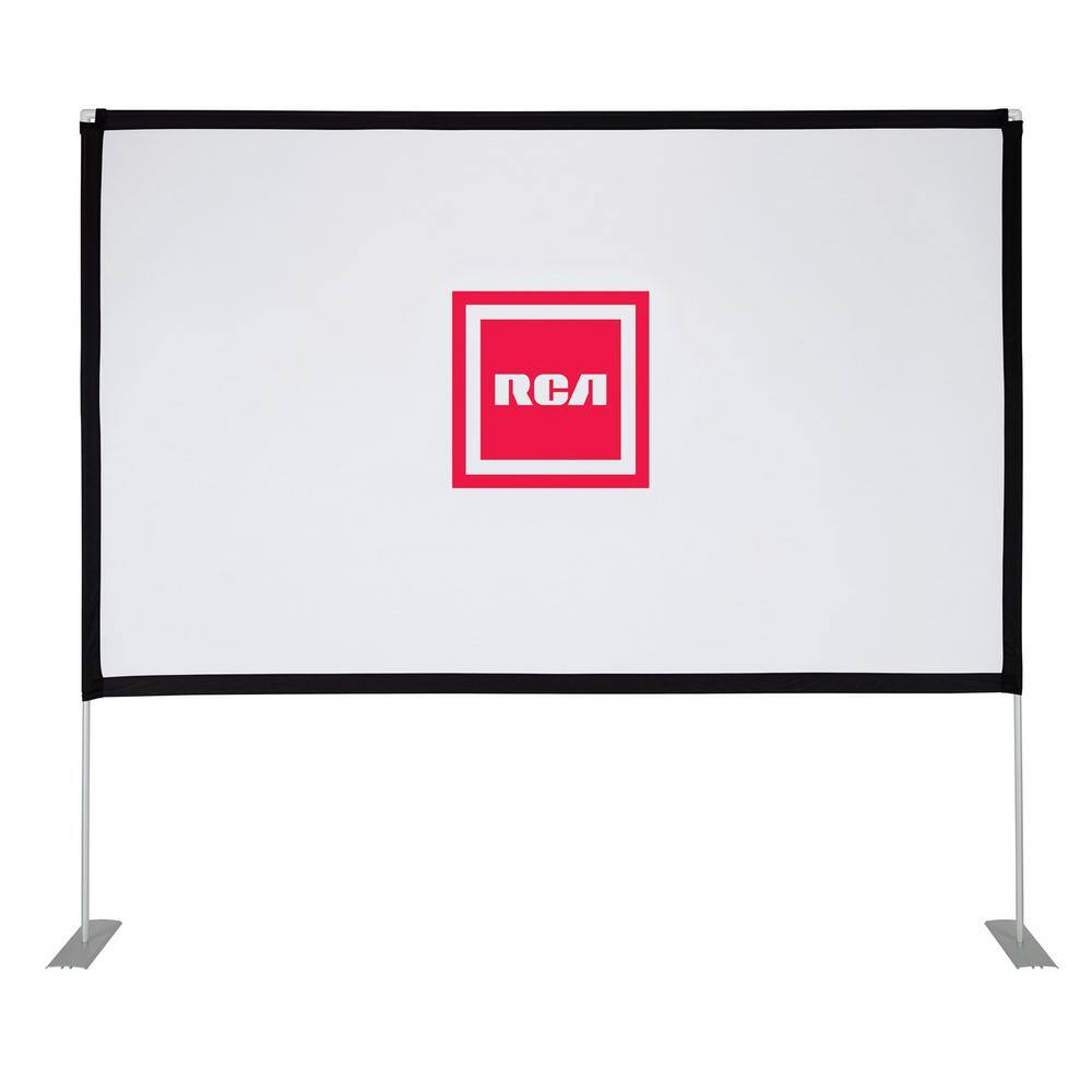 RCA 100 in. Portable Projector Screen RPJ144 - The Home Depot