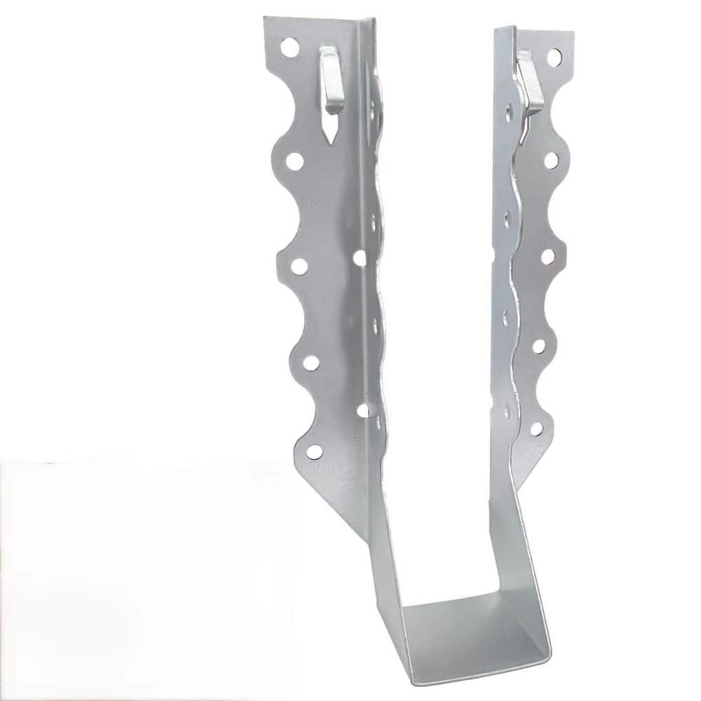 NVNOO 2 in. x 6 in. LU24 18 Gauge Zmax Galvanizing Face Joist Hanger ...