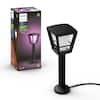 Philips Hue Econic Black Outdoor Pathway Color Changing Integrated LED ...