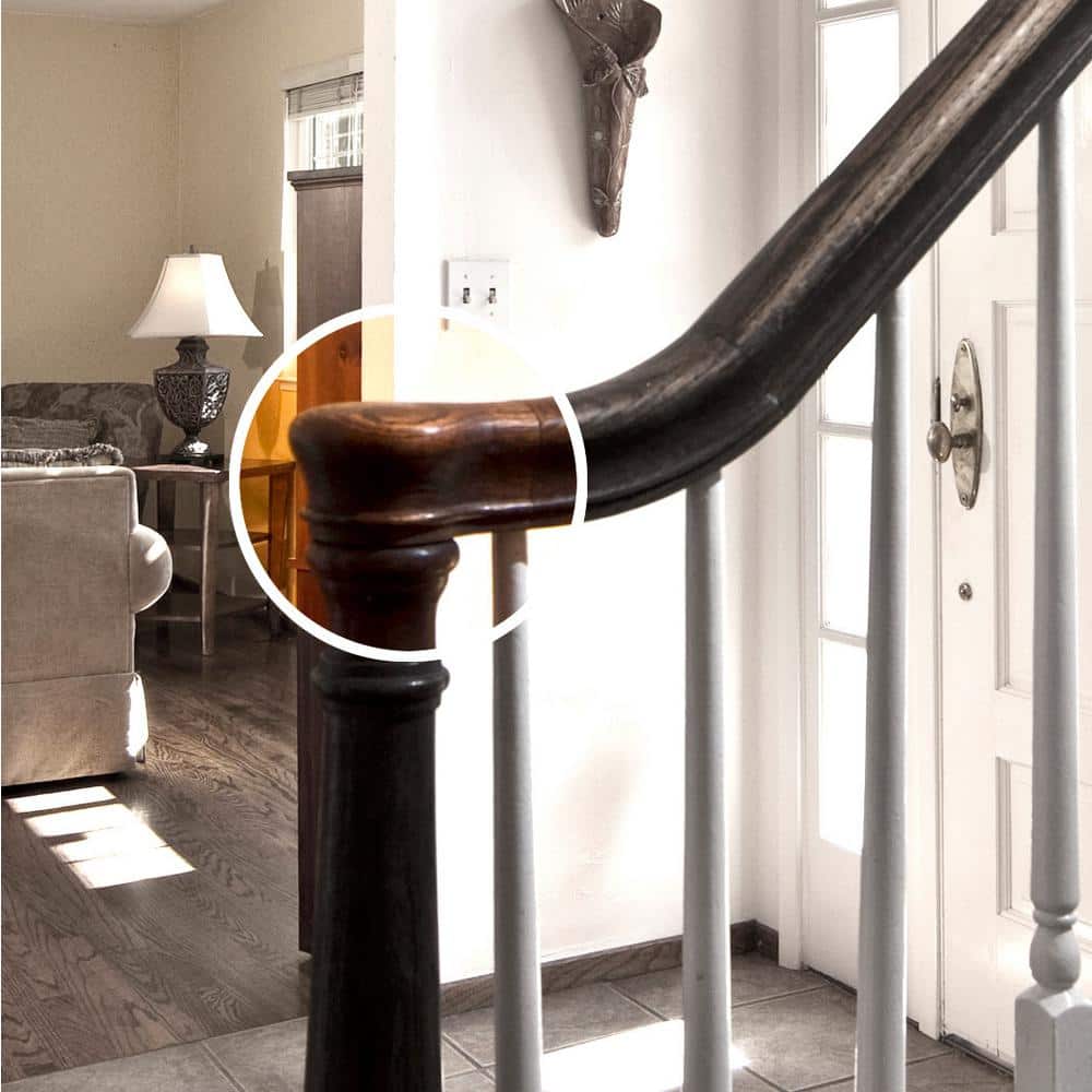 Buy 7019 Unfinished Red Oak Opening Cap Stair Handrail Fitting Online ...