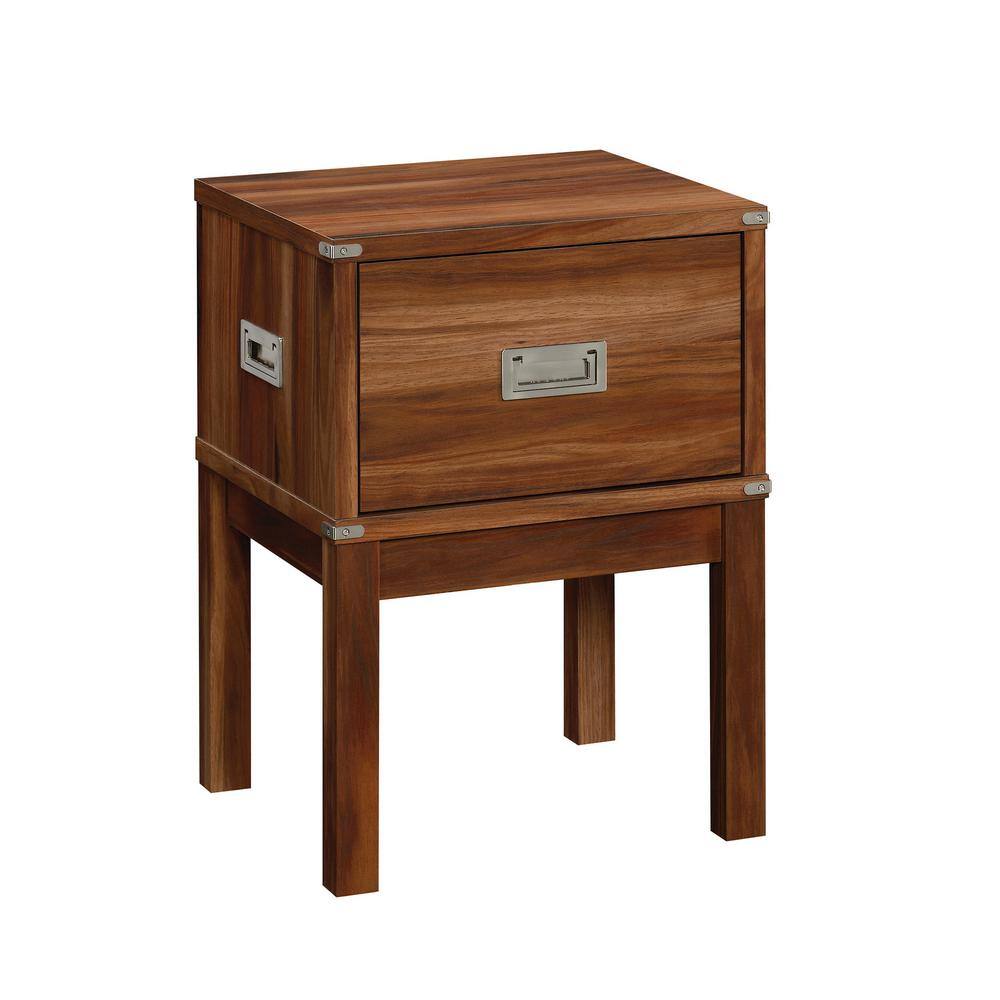 SAUDER Vista Key Blaze Acacia NightStand 25 in.H x 18 in.W x 15 in.D ...