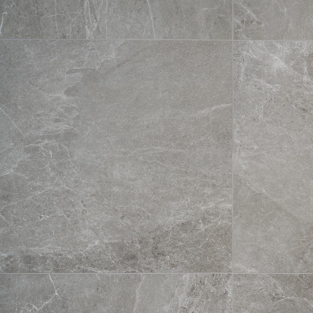 Ivy Hill Tile LithoTech Silver Gray 35.43 in. x 35.43 in. Matte ...