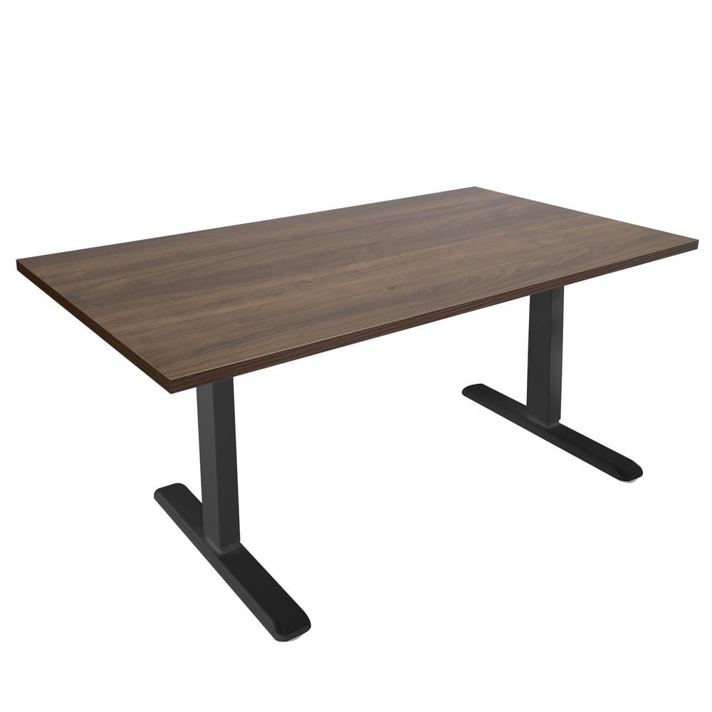 mount-it! 55 in. Adrift Tabletop Height Adjustable Electric Standing ...