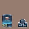 Glidden Porch and Floor 1 gal. PPG1074-5 Peppered Pecan Satin Interior ...