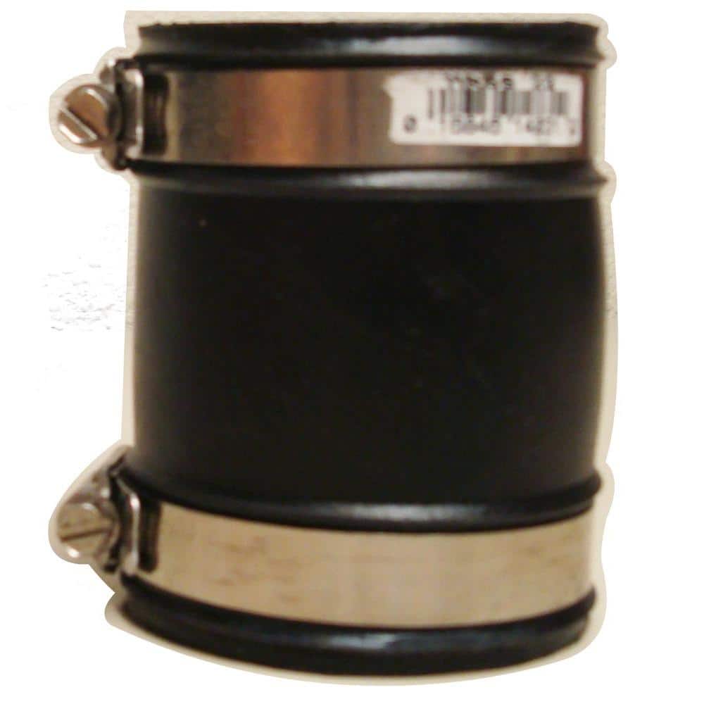 Mission Rubber 2 in. EPDM Rubber Coupling 1402031 - The Home Depot