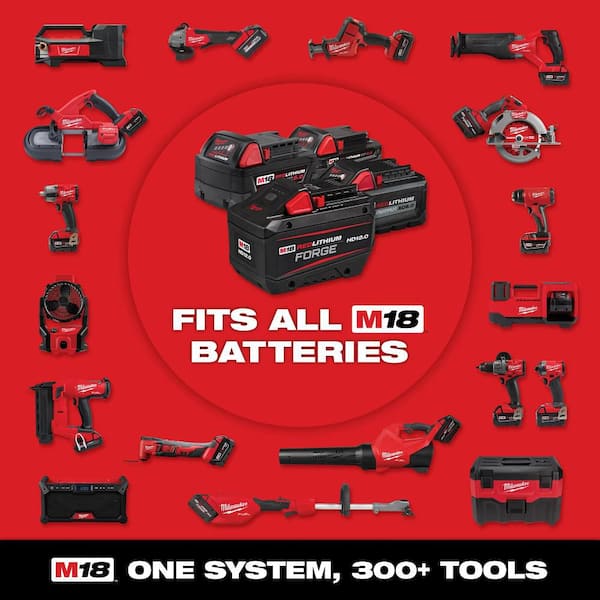 Milwaukee M18 Brushless Cordless Hybrid 18 in. Variable Speed Fan (Tool ...