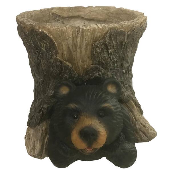Home Décor Brown Geometric Bear Planter Indoor Planters etna.com.pe