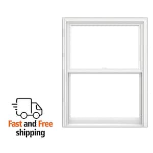 JELD-WEN V-2500 Series 23.75 in. x 37.5 in. Double Pane Double Hung ...