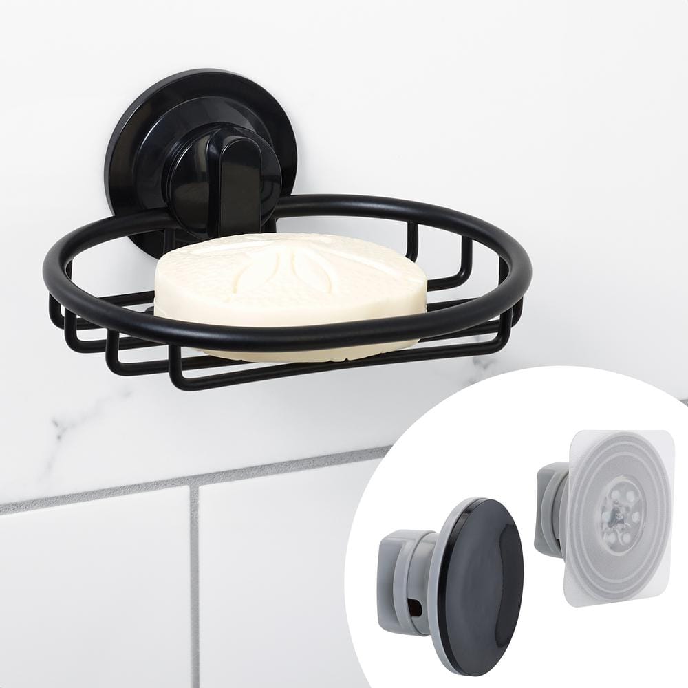 Zenna Home NeverRust Power Grip Pro Adhesive or Suction Mount Aluminum ...