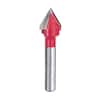 DIABLO 1/4 in. V-Grooving Bit DR20152 - The Home Depot