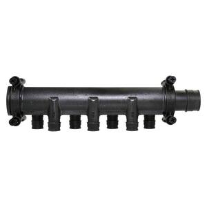 PLUMBFLEX 6 Port Open PEX Manifold, 6-Outlet PEX A Multiport Tee, 1/2 ...