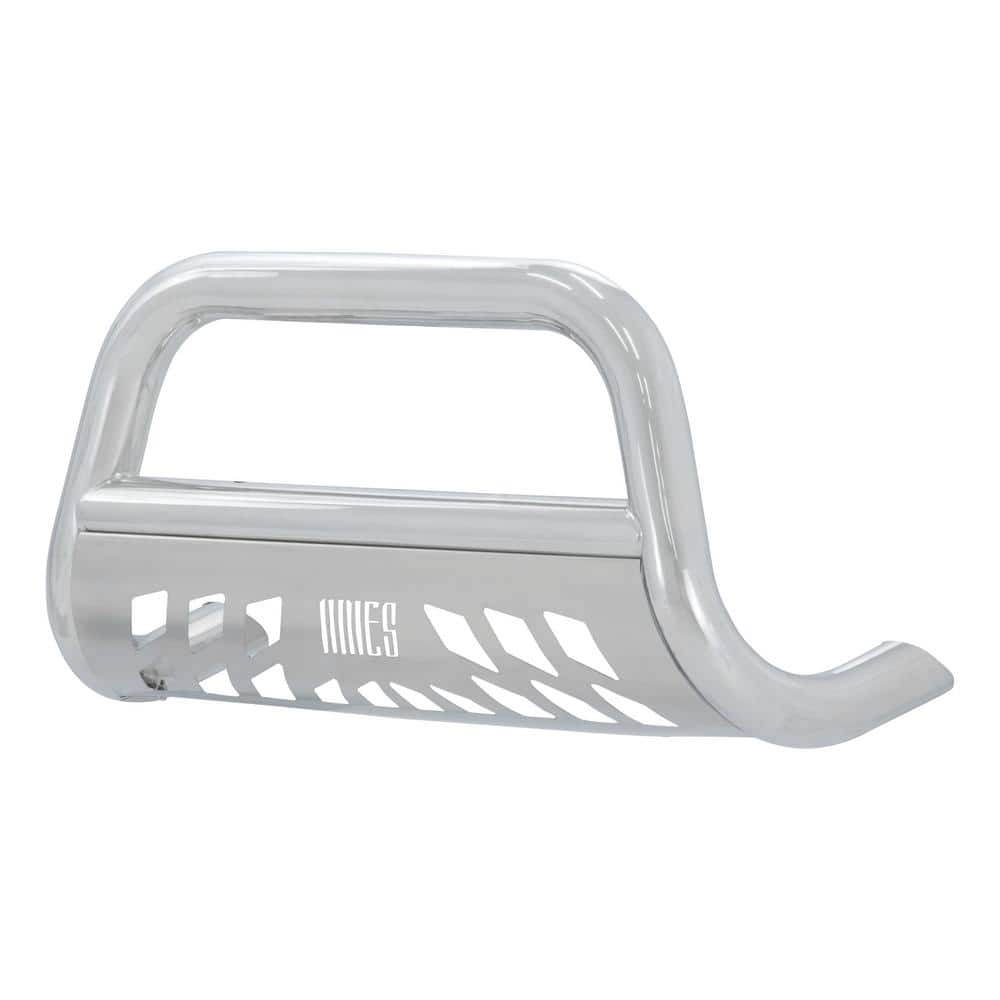 Aries 3-Inch Polished Stainless Steel Bull Bar, No-Drill, Select Toyota ...