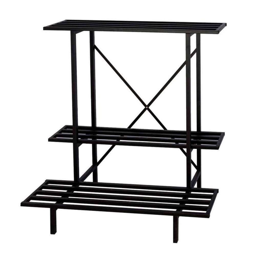 3 Tier Metal Sturdy Plant Stand for Indoor and Outdoor D08TGZGRJ2 - The ...