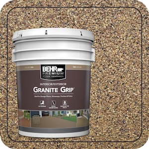 BEHR PREMIUM 5 Gal. #GG-03 Atlantic Topaz Decorative Flat Interior ...