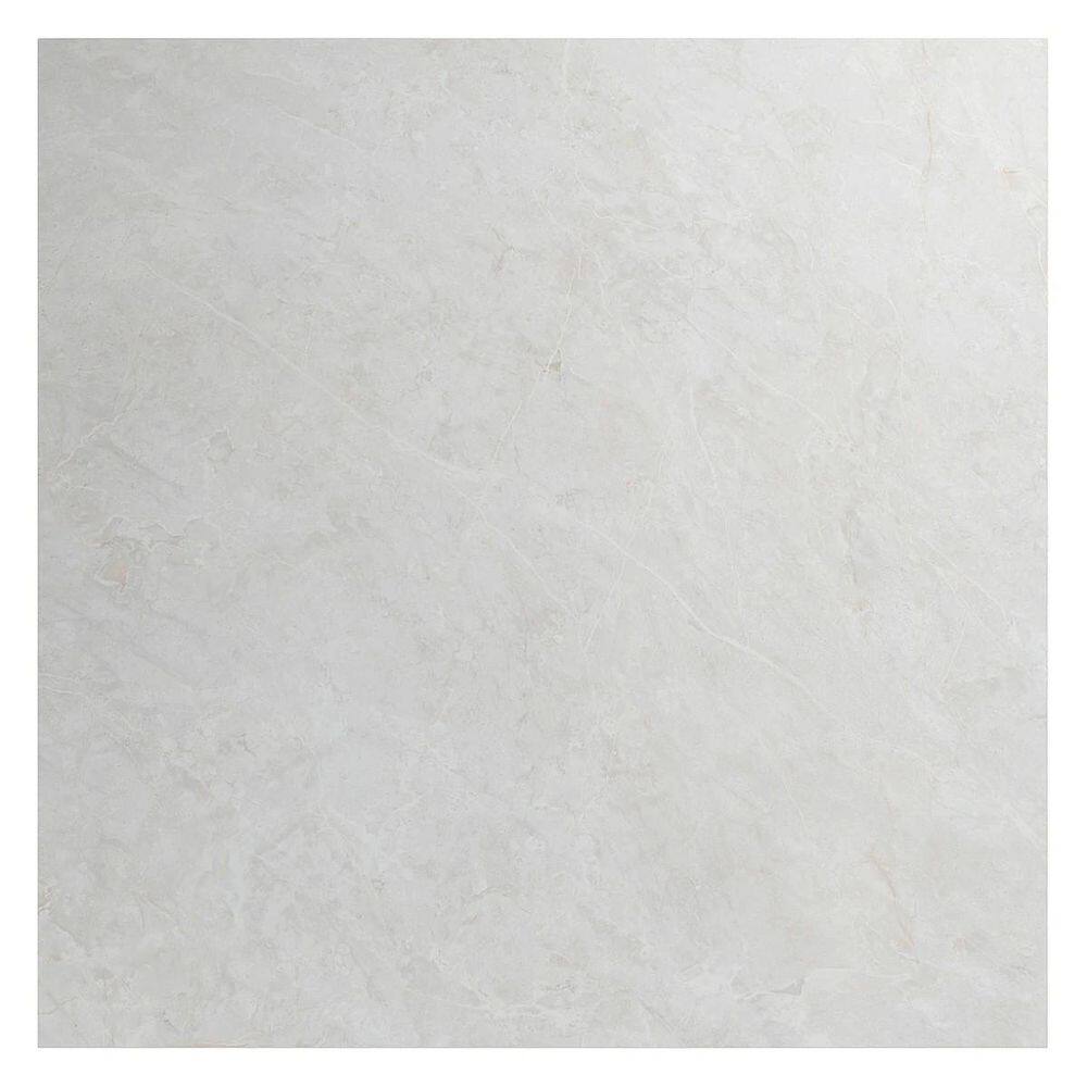Ivy Hill Tile Tavani Cream White 8 in. x 0.41 in. Marble Look Matte ...