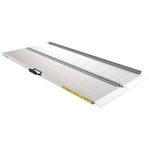 YuTrax 69 in. Tri-Fold Ramp, High-Strength Extruded Aluminum, 2200 lb ...
