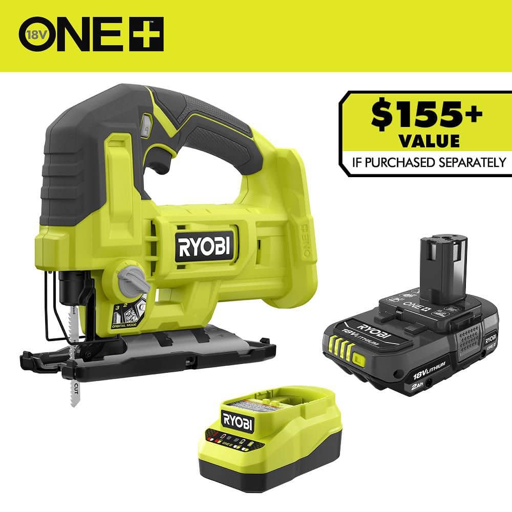 Reviews for RYOBI ONE+ 18V Cordless Jig Saw with FREE 2.0 Ah Battery ...