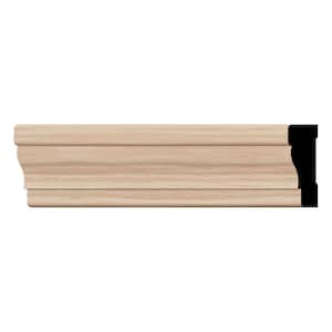 Ekena Millwork WM366 0.69 in. D x 2.25 in. W x 96 in. L Wood (Red Oak ...