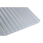 Coroplast 48 in. x 96 in. x 0.157 in. (4mm) White Corrugated Twinwall ...