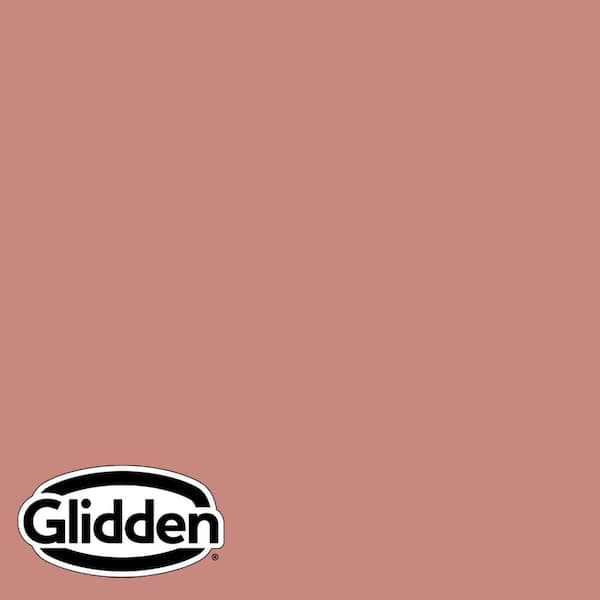 Glidden Premium 1 gal. PPG1058-5 Sunstone Semi-Gloss Exterior Paint ...