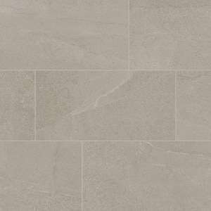 Daltile Outlander Sterling 12 in. x 24 in. Matte Porcelain Terrazzo ...