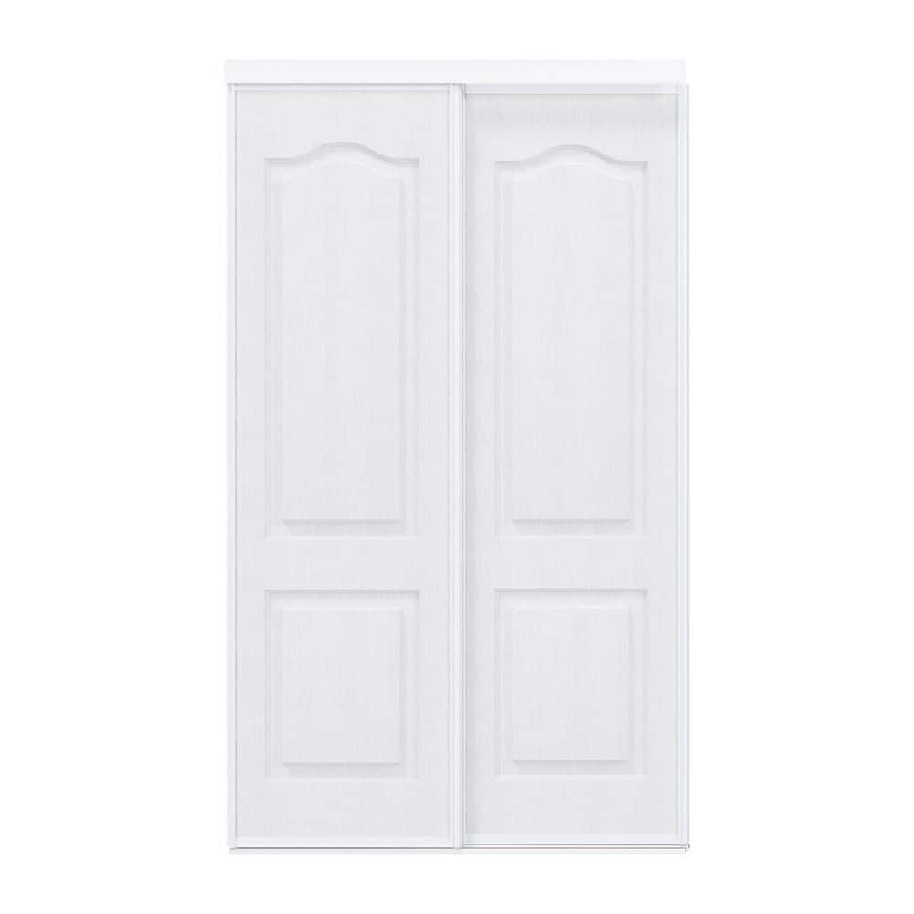 Reviews for TENONER 60 in. x 80 in. 2-Panel, White Primed, Hollow Core ...