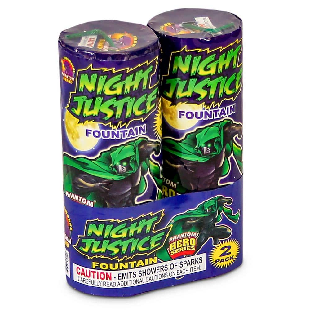Night Justice 2-Pack Fountain H-224 - The Home Depot