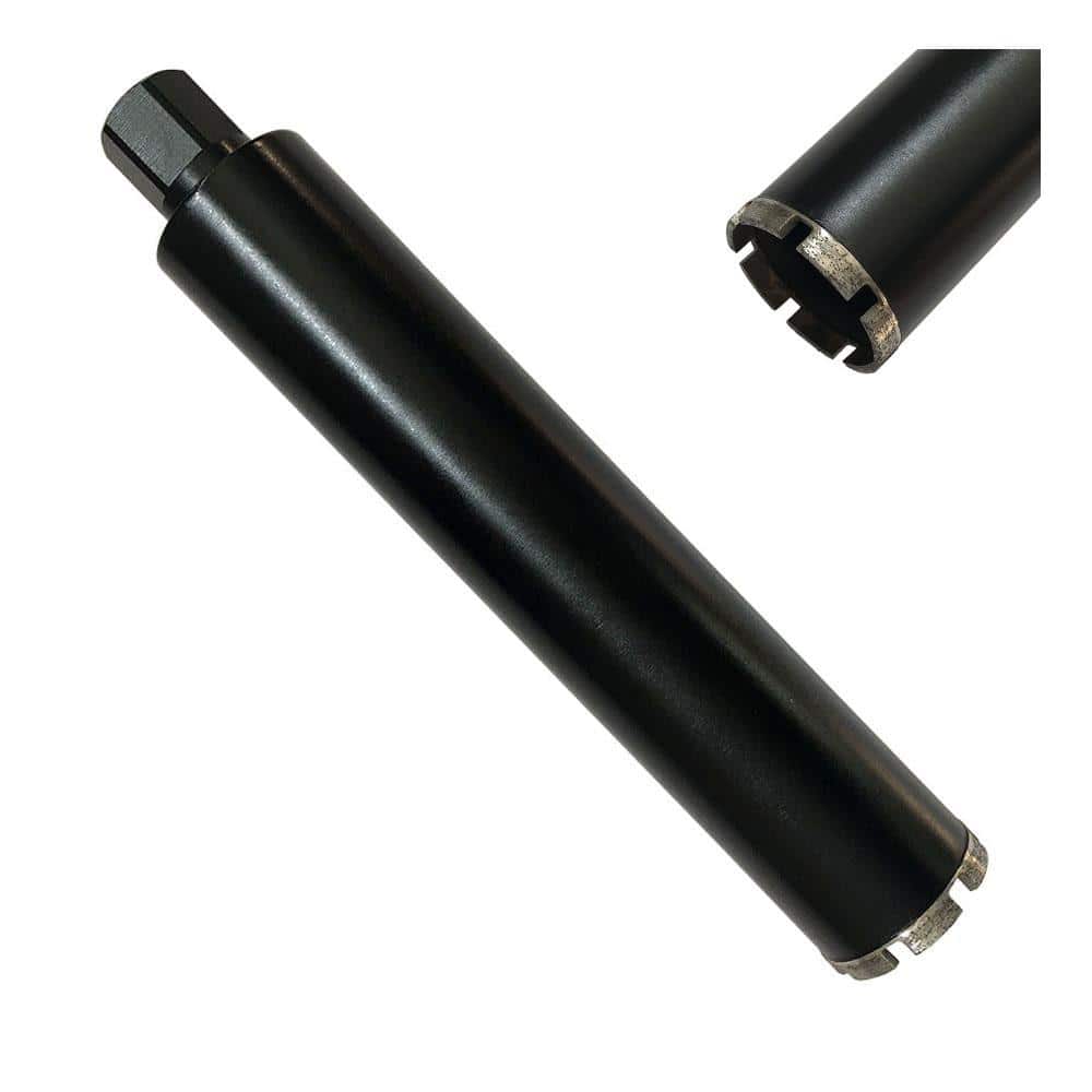 EDiamondTools 3-1/4 in. H Performance Wet Core Bit for Hard/Reinforced ...