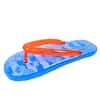 Pool Central 65 in. Jumbo Inflatable Flip-Flop Pool Float 33377592 ...