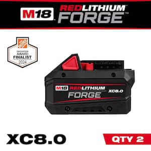 Milwaukee M18 18-Volt Lithium-Ion Compact Battery Pack 2.0Ah (2-Pack ...