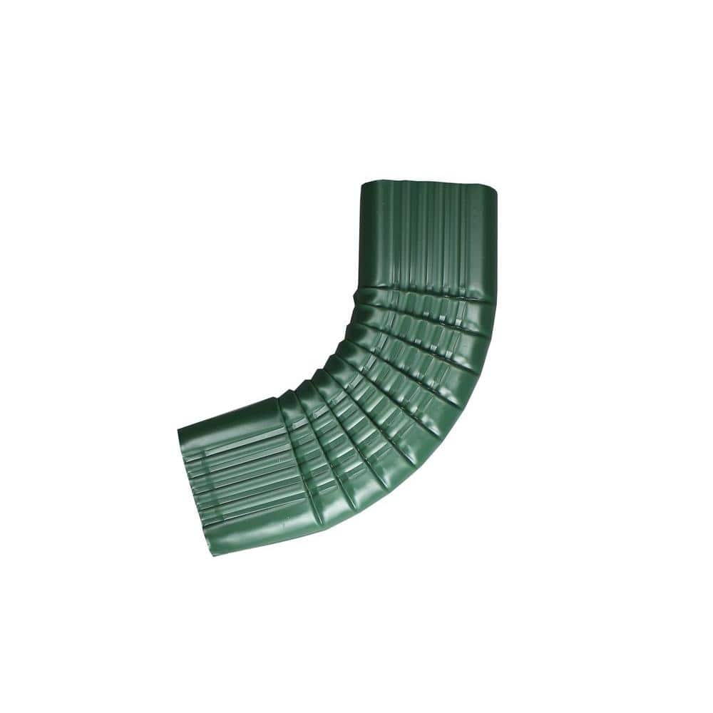 Spectra Pro Select 3 in. x 4 in. Forest Green Aluminum Downpipe - B ...