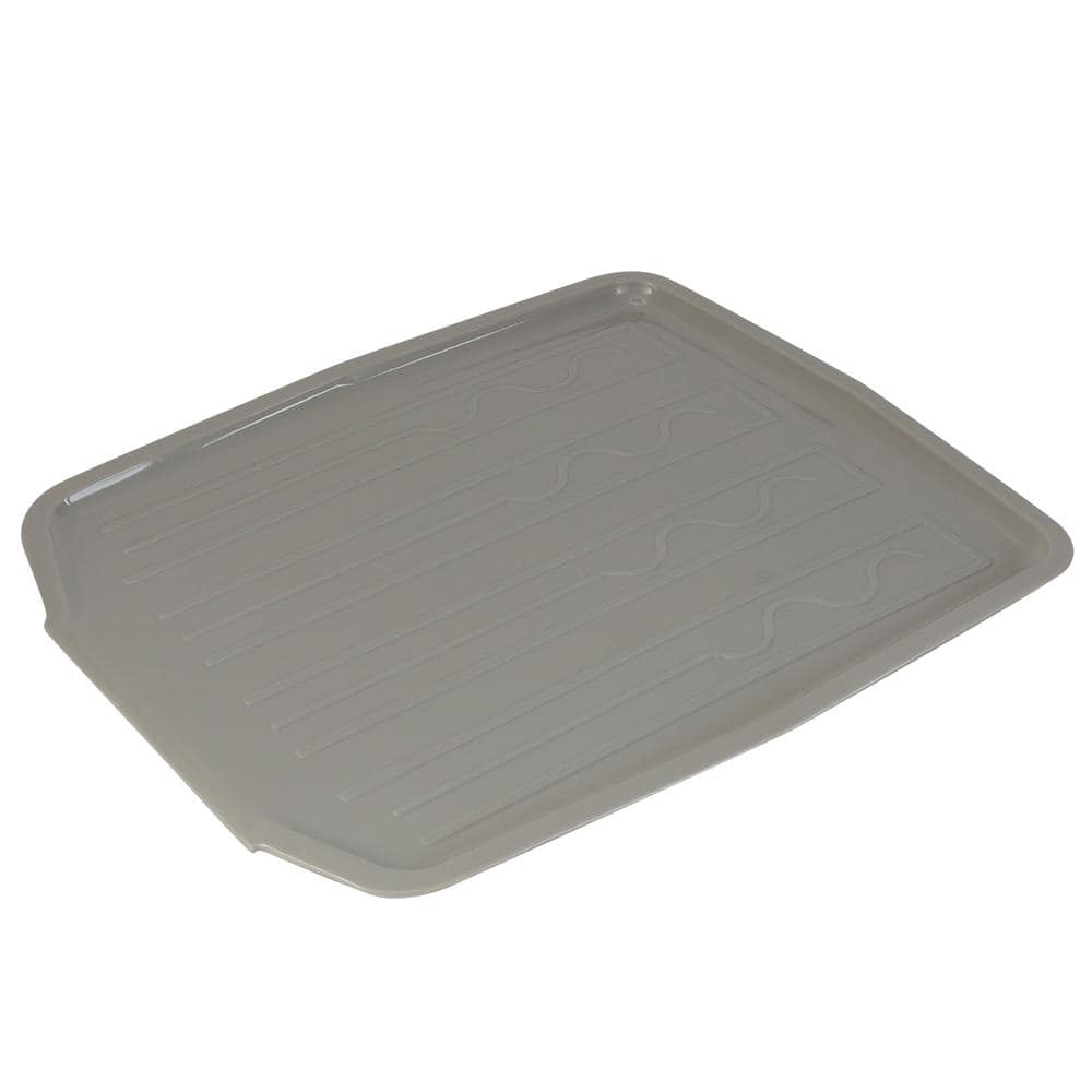 Kitchen Details Countertop Draining Tray Drying Mat in Grey 4210-GREY ...