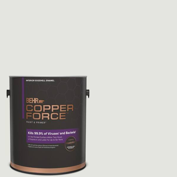 COPPER FORCE 1 gal. #BL-W12 Canyon Wind Eggshell Enamel Virucidal and ...