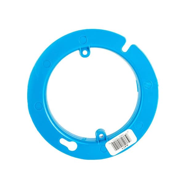 Carlon 4 in. Electrical PVC New Work Electrical Ceiling Box Mud Ring ...