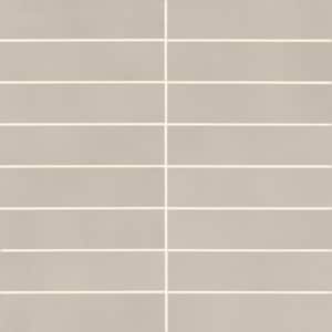 Bedrosians Montana 2 in. x 10 in. Matte Yellowstone Porcelain Tile (6. ...