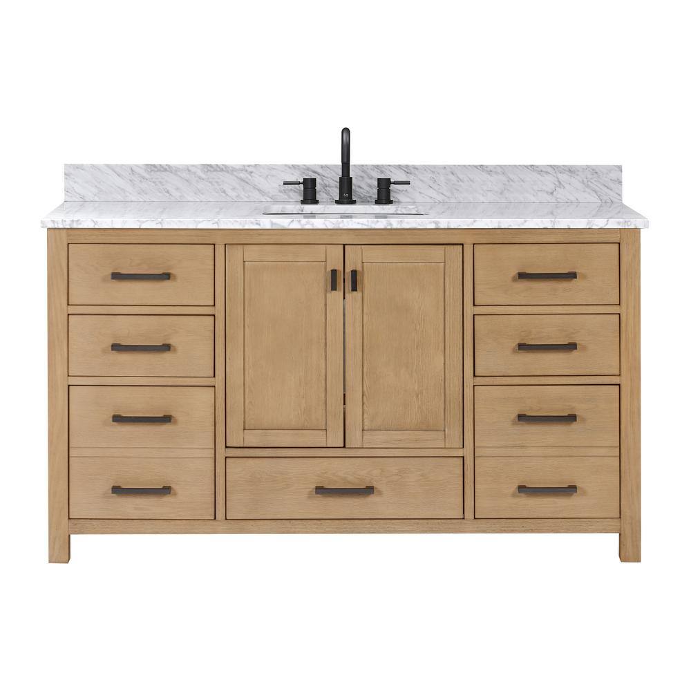 Have a question about Avanity Modero 60 in. W x 21 in. D x 34 in. H Bath Vanity Cabinet without ...