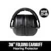 3M Black Folding Earmuff 90563H1-DC - The Home Depot