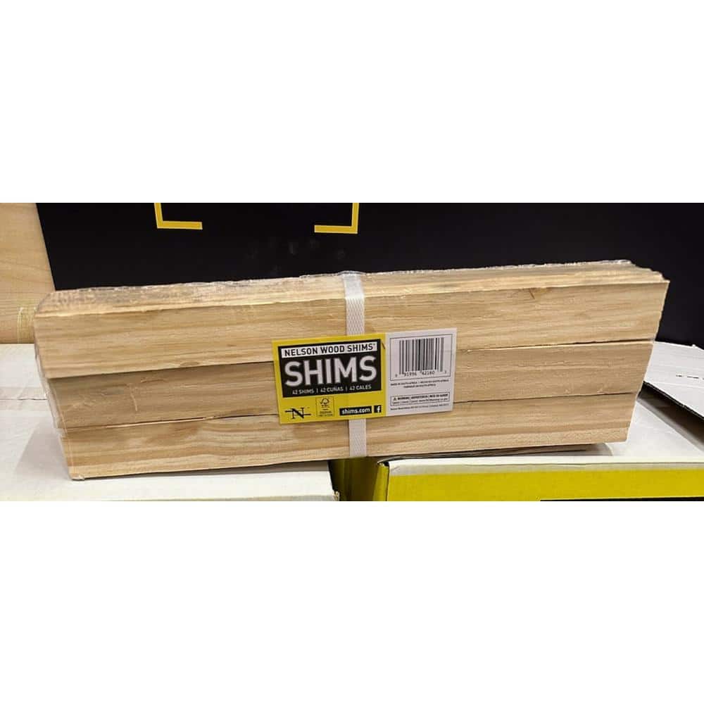 Woodgrain Millwork Contractor 15 in. SPF Shims (42-Pack) 10011702A ...