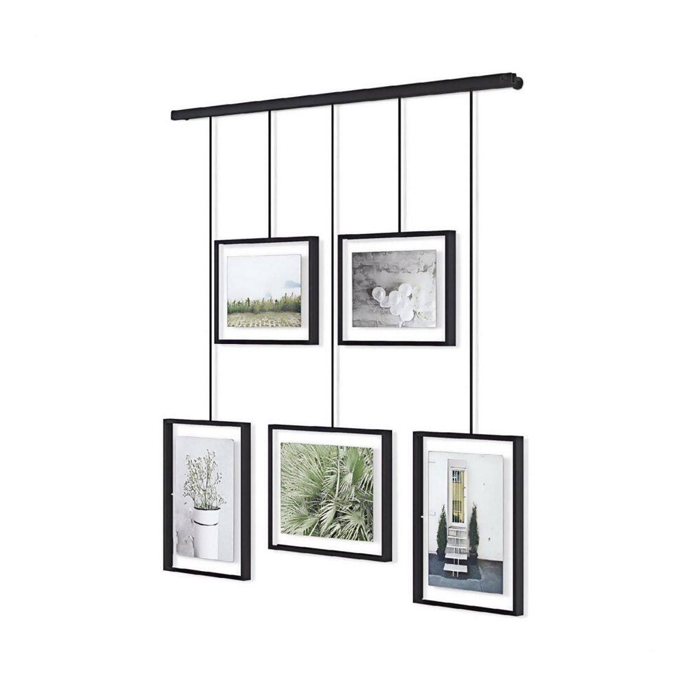 5-Opening Black Metal Collage Frame for Wall HD7WTRTLML - The Home Depot