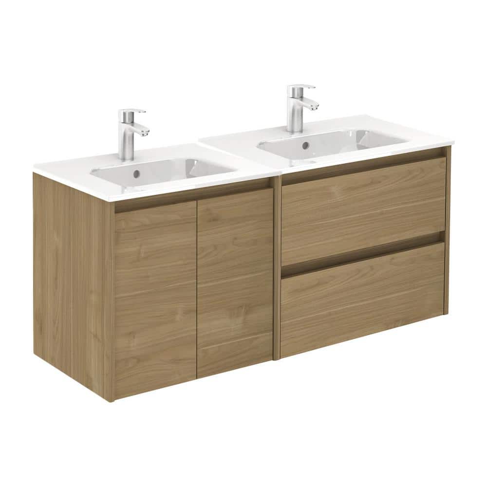 ROYO Sansa 48 in. W x 18 in. D x 23 in. H Vanity w/Drawers and w/Doors ...