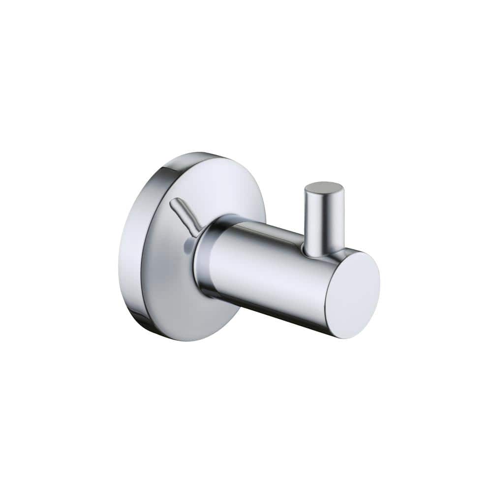 Glacier Bay Dorind Knob Robe/Towel Hook in Chrome 20202-0301 - The Home ...