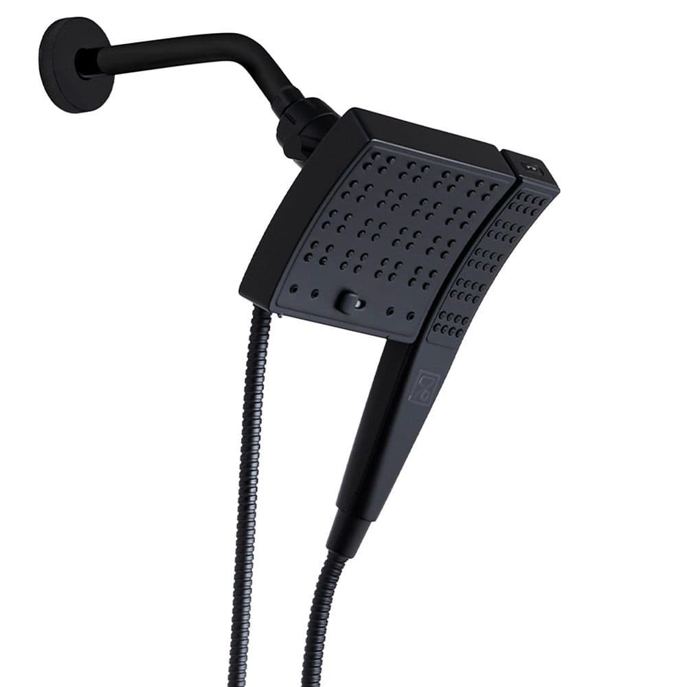 DANCO Seventy 3-Setting Wall Mount Dual Combo, Fixed and Handheld ...