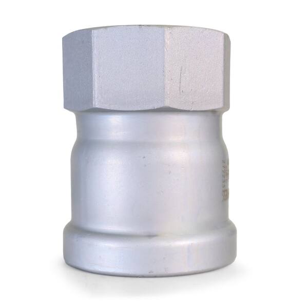 T TITANPRESS 4 in. Carbon Steel Press x MPT Male Adapter XL FKM ...