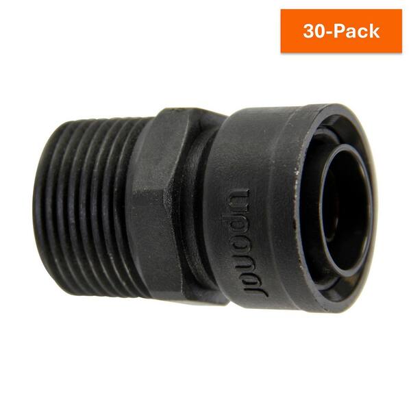 Uponor TotalFit 1/2 in. Push-to-Connect x 3/4 in. NPT Engineered ...