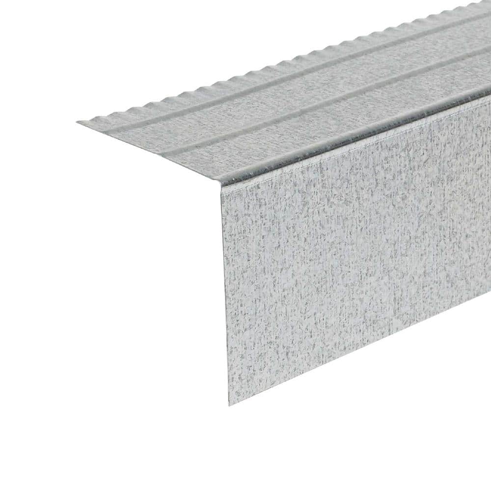 Amerimax Home Products E4 x 10 ft. Galvanized Steel Drip Edge Flashing ...