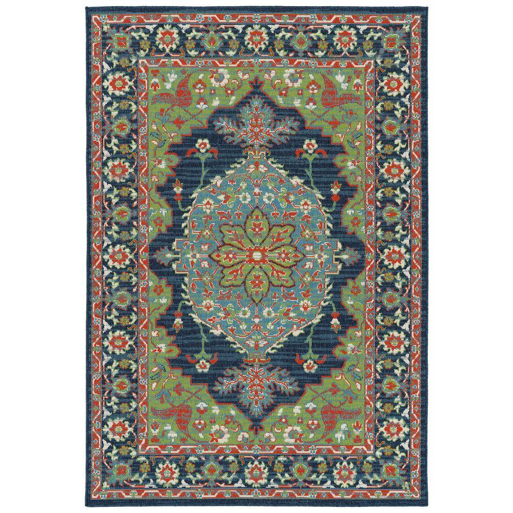 Kaleen Sunice Lime Green 2 ft. 2 in. x 8 ft. Runner Residential Indoor ...