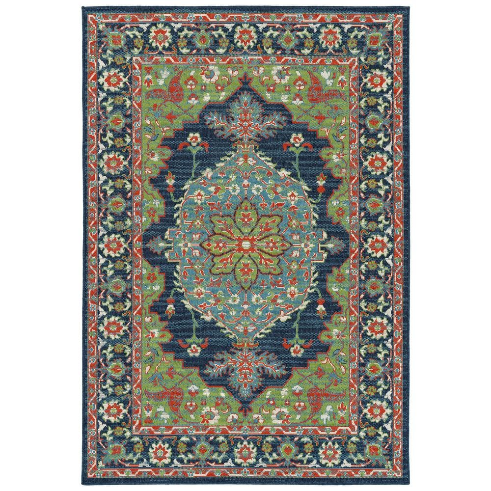 Kaleen Sunice Lime Green 2 ft. 5 in. x 3 ft. 9 in. Rectangle ...